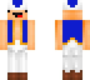 Blue Toad | Minecraft Skin