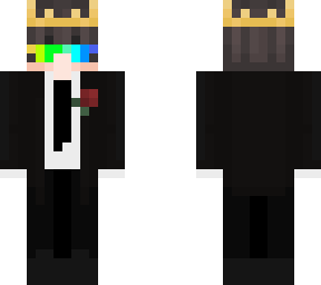 boy rainbow prom suit | Minecraft Skin