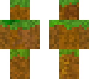 Grass block skin | Minecraft Skin