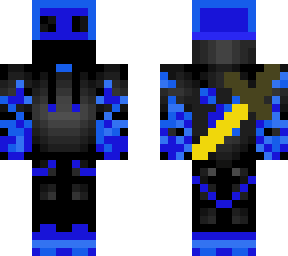 ninja blue slime gamer boy | Minecraft Skin