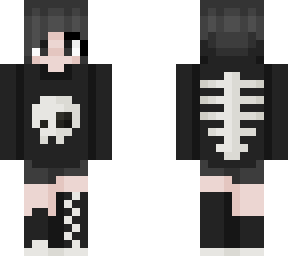 Skeleton Girl | Minecraft Skins