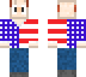 american schlatt (fixed) | Minecraft Skin