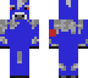 ANGRY BLUE COW | Minecraft Skin
