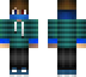 Blue-er MegaPVP | Minecraft Skin