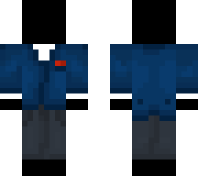 Blue Suit Base | Minecraft Skin