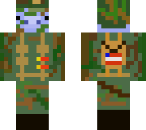Commando Wumpus | Minecraft Skin