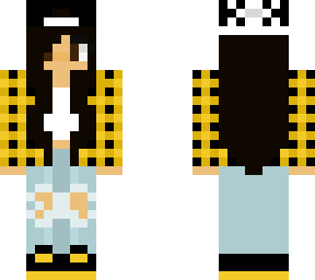 cool yellow | Minecraft Skin