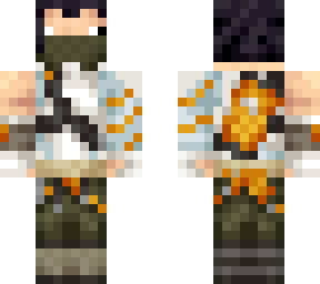 Derp Cybernetic Hanzo | Minecraft Skin