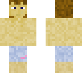 Guy in swim trunks | Minecraft Skin