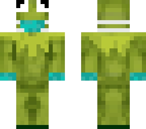 Quarantine kermit | Minecraft Skin