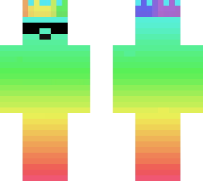 rainbow raiders | Minecraft Skin