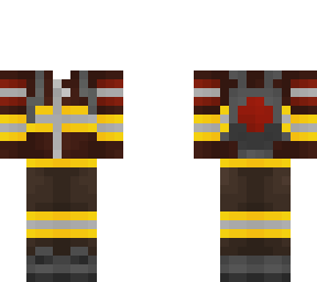 Skin base Vigili del Fuoco salvataggio Maschio | Minecraft Skin