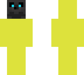 Yellow dead face | Minecraft Skin