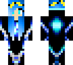 Electricity Girl | Minecraft Skin