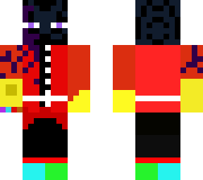 Enderman Of england with infinity gauntlet | Minecraft Skin