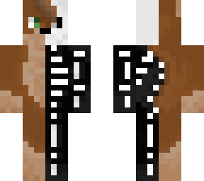 furry half dead wolf | Minecraft Skin