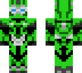 GREEN ROBOT | Minecraft Skin
