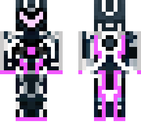 Loch with Futuristic Armour | Minecraft Skin