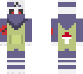rakashi = raboot + kakashi | Minecraft Skin