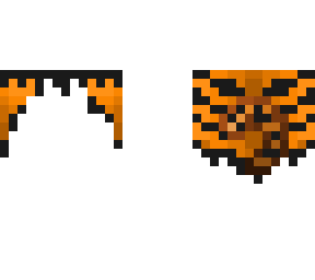 Tiger shawl base with tail | Minecraft Skin