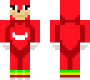 uganda knuckles | Minecraft Skins