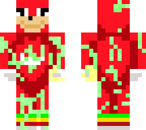 uganda knuckles | Minecraft Skins