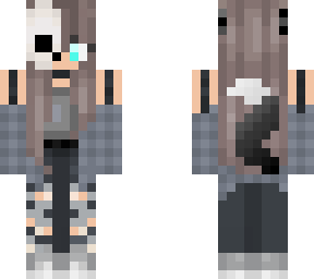 wolf with mask. | Minecraft Skin