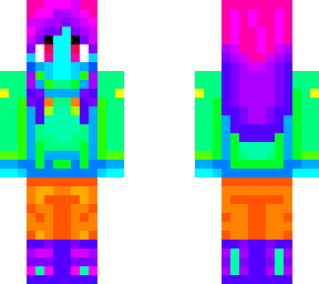 Alien Girl | Minecraft Skin