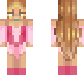 Flora Winx Minecraft Skins