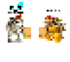 Steven when no has milk but does have's infinity gauntlet | Minecraft Skin