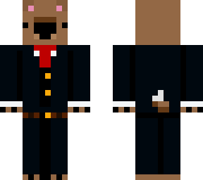 Wombat in a Suit | Minecraft Skin