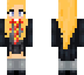 Blond Gryffindor girl (Harry Potter) | Minecraft Skin