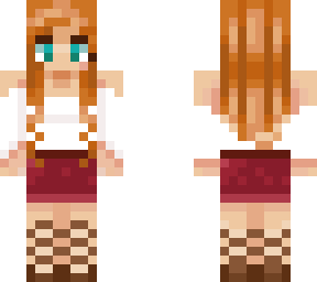Cute chic girl | Minecraft Skin