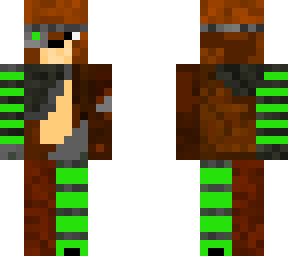 cyborg squirrel | Minecraft Skin