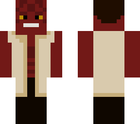 Hellboy | Minecraft Skin