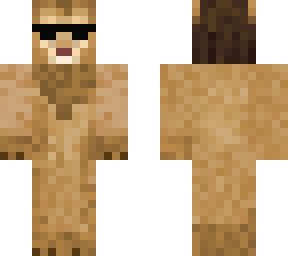 Mlg Glasses Lion | Minecraft Skin