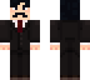 Moustache Suit | Minecraft Skins
