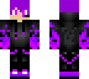 Purple Gamer Boy | Minecraft Skin
