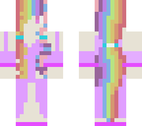rainbow QT | Minecraft Skin