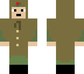 soviet infantry rain cape | Minecraft Skin