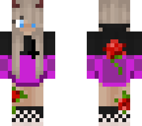 Rose Girl | Minecraft Skins