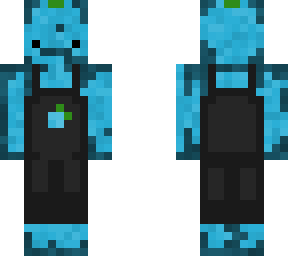 Blue Raspberry Man | Minecraft Skin