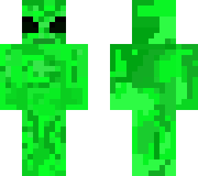 GREEN ALIEN | Minecraft Skin
