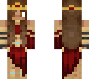 Medieval Warrior Queen | Minecraft Skin