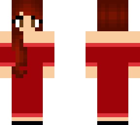 Red girl | Minecraft Skin