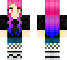 skin 009 bi flag | Minecraft Skin