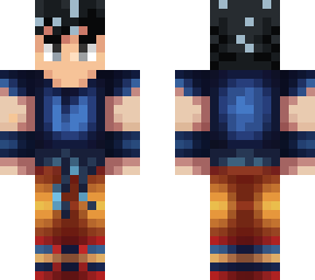 Ultra Instinct Goku | Minecraft Skin