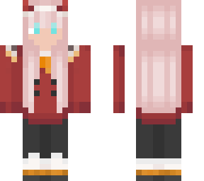 Zero Two | Minecraft Skin