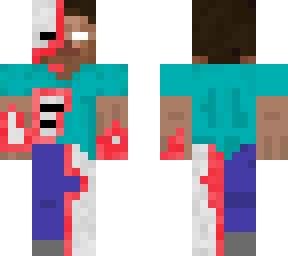 damaged herobrine | Minecraft Skins