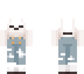 Cute Girl Clothes - Base | Minecraft Skin